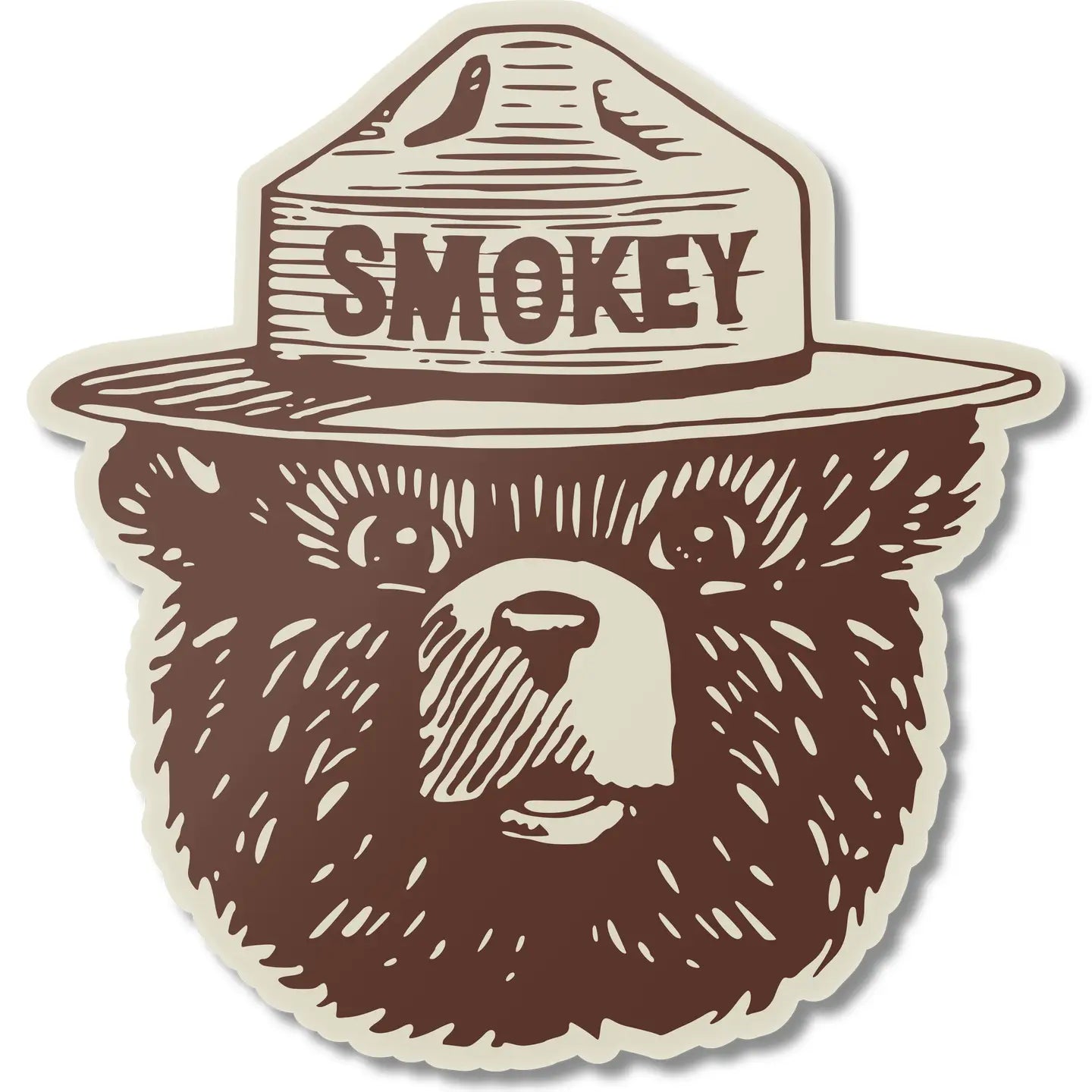 Smokey Bear Logo Magnet – Eric Marsh Foundation